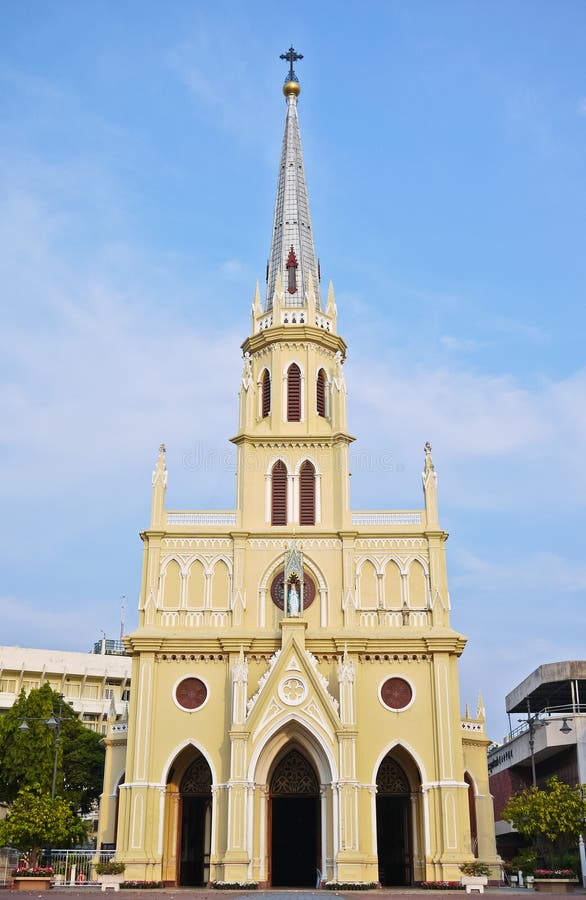 Christian Neo-Gothic Church Editorial Photo - Image of religious ...