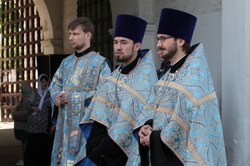 Christian Orthodoxen Priests Editorial Image - Image of christ, russia ...