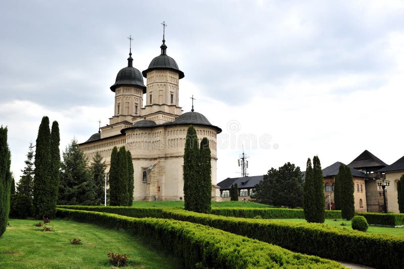 Ancient Romanian Orthodox Monastery Stock Image - Image of details ...