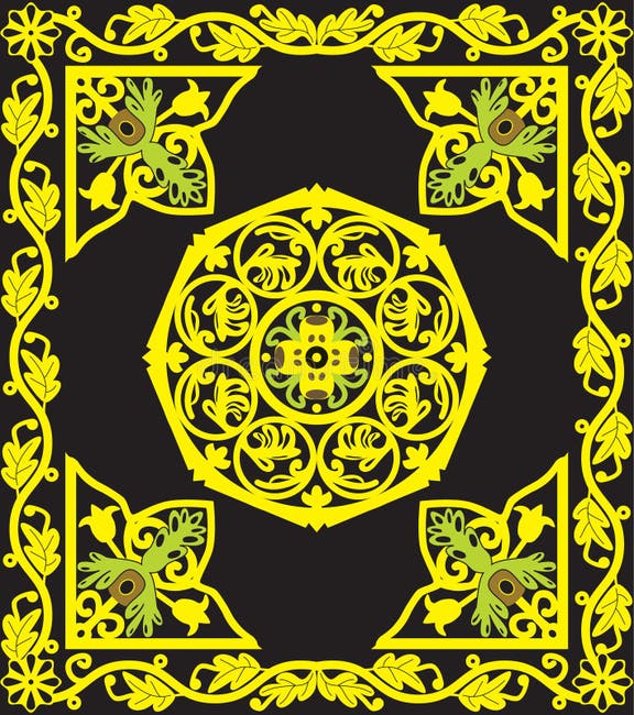 Christian pattern stock vector. Illustration of gold - 12078781