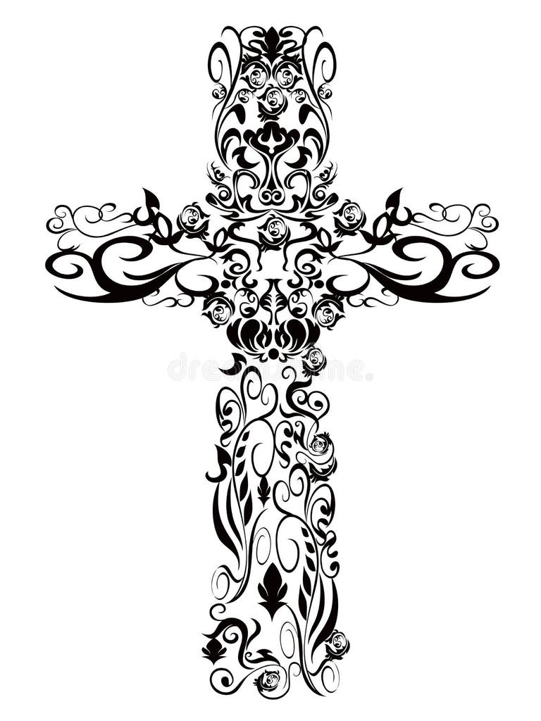 Christian Cross Pattern Stock Illustrations – 11,935 Christian Cross ...