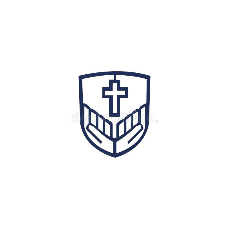 Christian School Logo Template Stock Vector - Illustration of ...