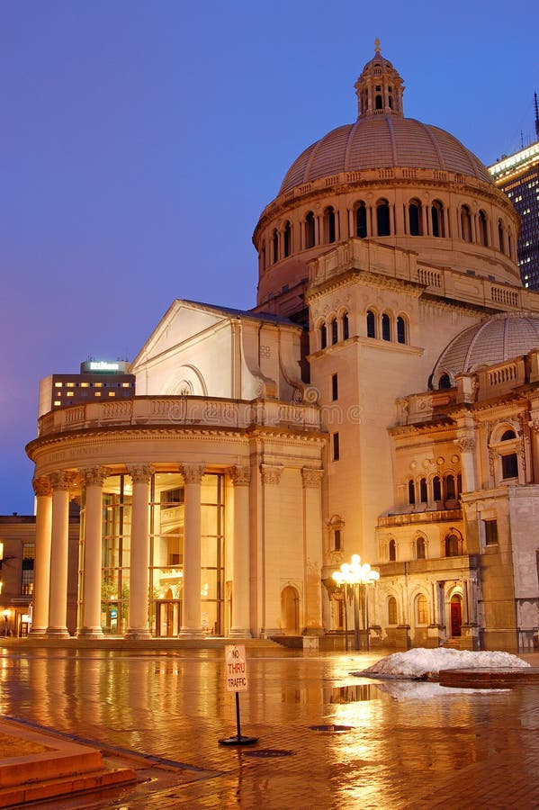 The Christian Science Church, Boston Editorial Stock Photo - Image of ...