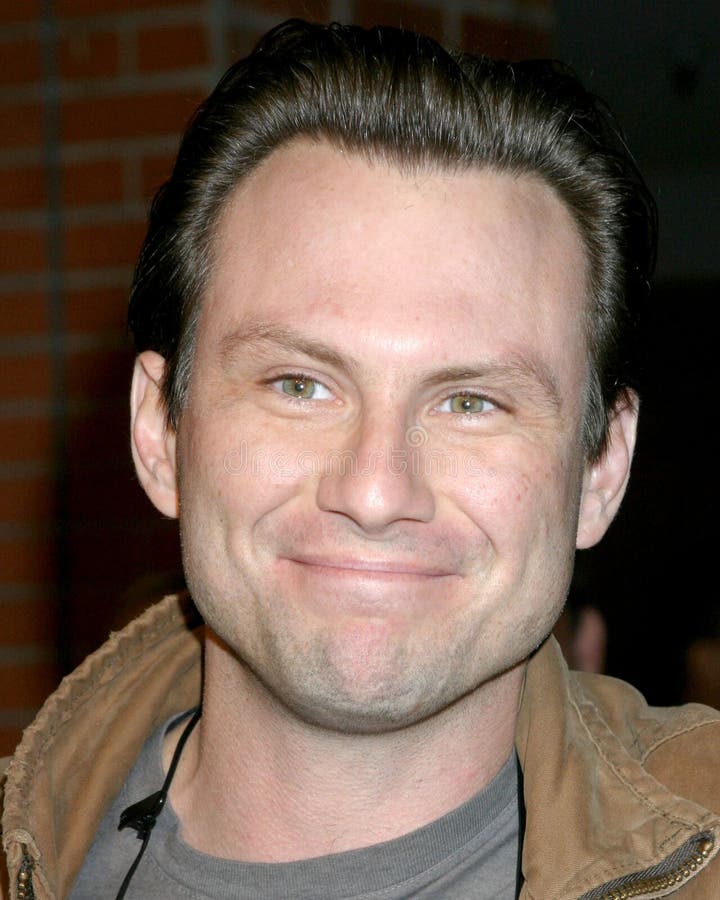 Christian Slater editorial stock image. Image of national - 26358889