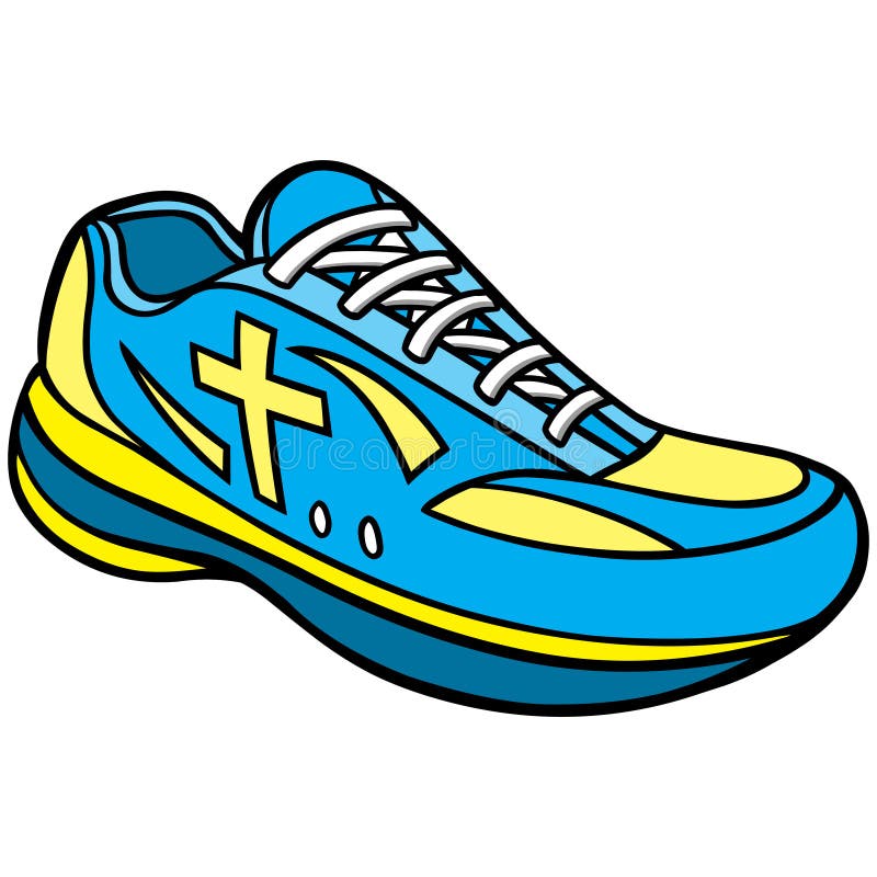 Track Shoes Clipart