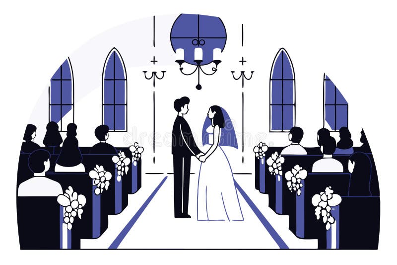 Christian Wedding Ceremony Clip Art