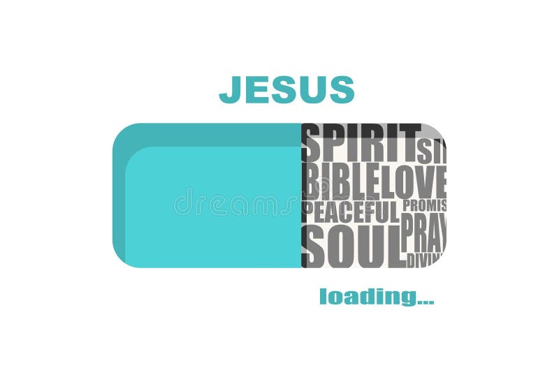 Progress Bar or Loading Bar with Christianity Religion Relative Tags ...