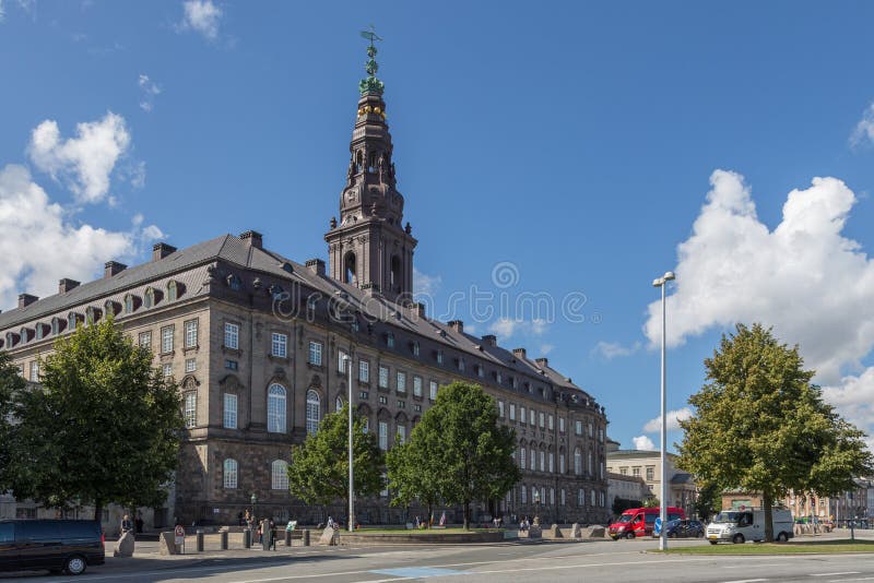Christians Borg editorial image. Image of castle, skylights - 45871680