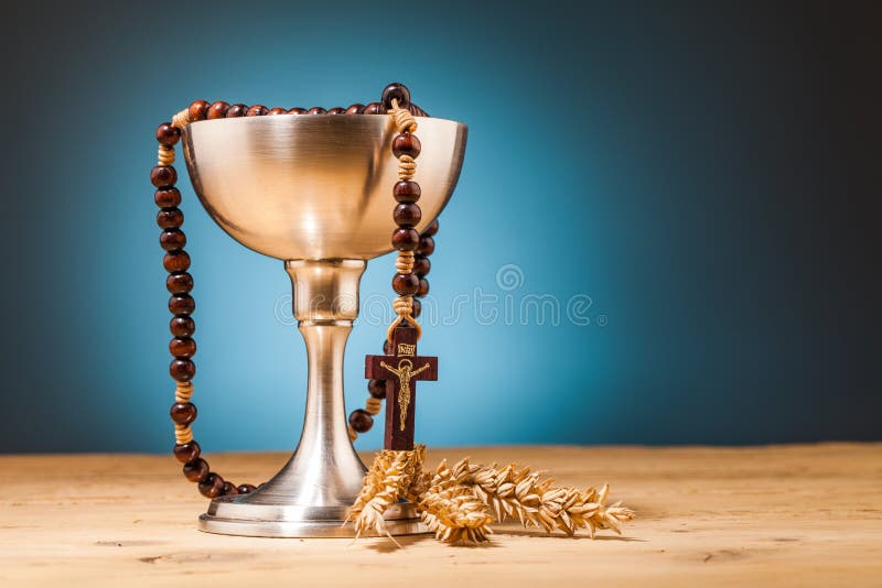 Christliche Heilige Kommunion Stockfoto - Bild von gott, katholizismus ...