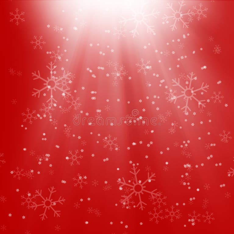 Christmas Snow Red Card Background Stock Illustrations – 220,509 ...