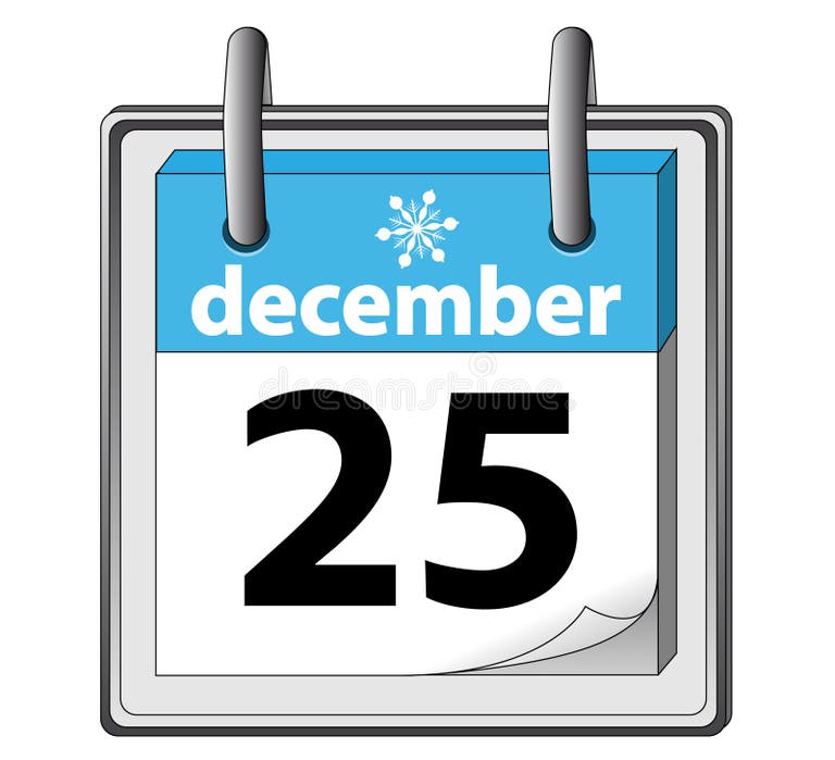 Christmas 25 December stock vector. Illustration of holiday - 11652580