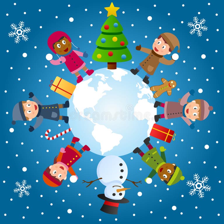 Multicultural Christmas Stock Illustrations – 586 Multicultural ...