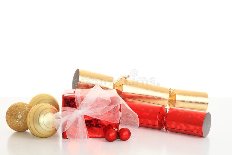 Christmas Wrapping Paper Rolls Stock Image - Image of festive ...