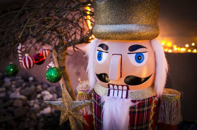 Troisdorf,Germany. German Nutcracker As Decoration in German Street at ...