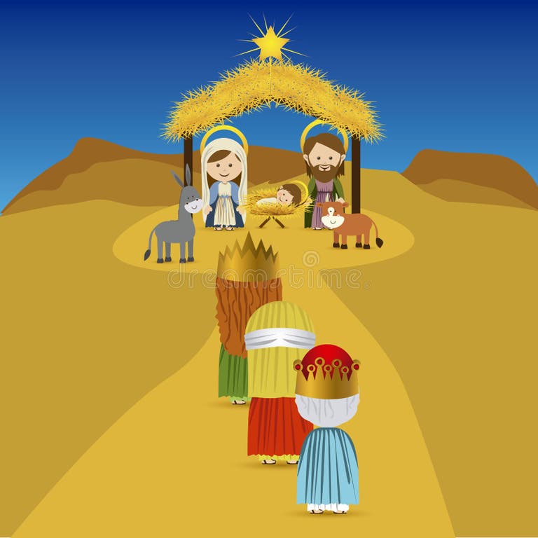 Christmas Belen Stock Illustrations – 169 Christmas Belen Stock ...