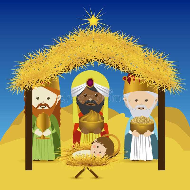 Christmas Belen Stock Illustrations – 167 Christmas Belen Stock ...