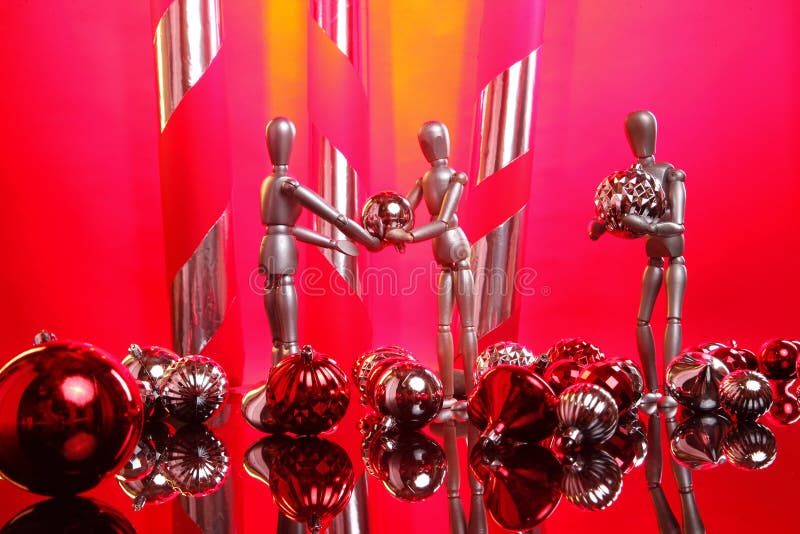 Christmas 4 dummies stock image. Image of decoration - 16392795