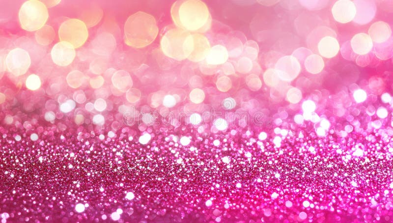 Christmas Abstract Background Seamless Pattern with Hot Pink Glitter ...