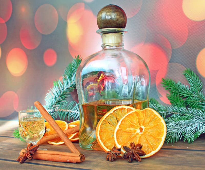 Christmas Alcohol stock image. Image of green, party - 62539605
