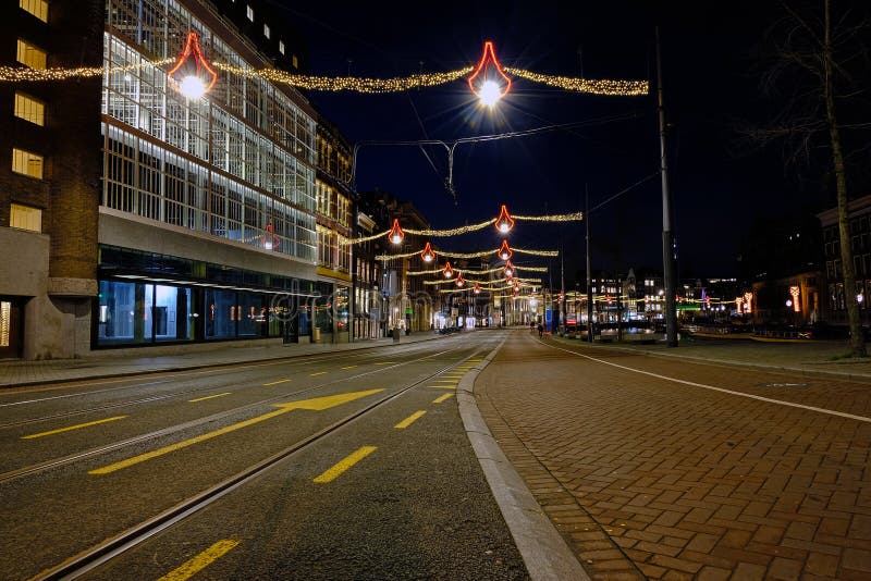 Christmas in Amsterdam at the Nieuwmarkt in the Netherlands by N Stock ...