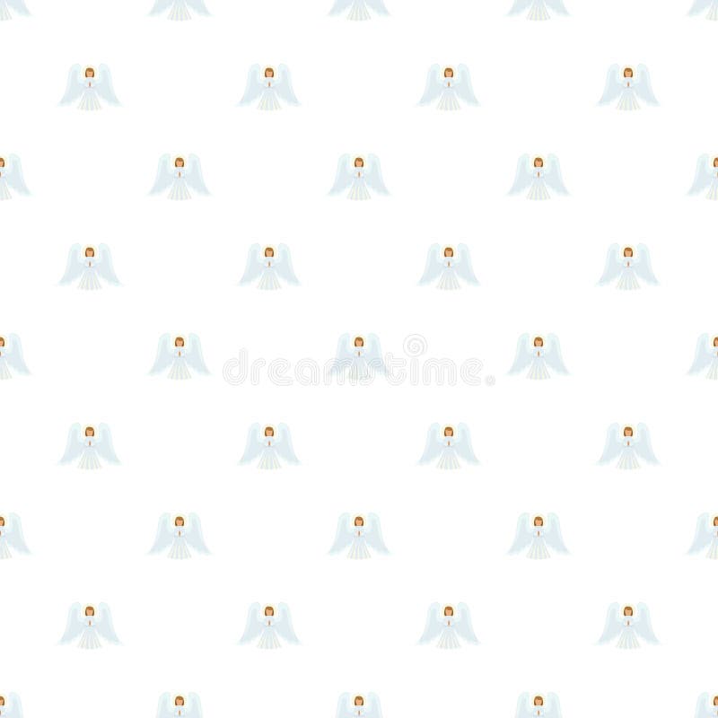Angel pattern seamless stock vector. Illustration of flying - 97667304