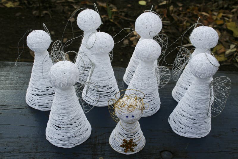 Christmas Angel stock photo. Image of string, natural - 81947508