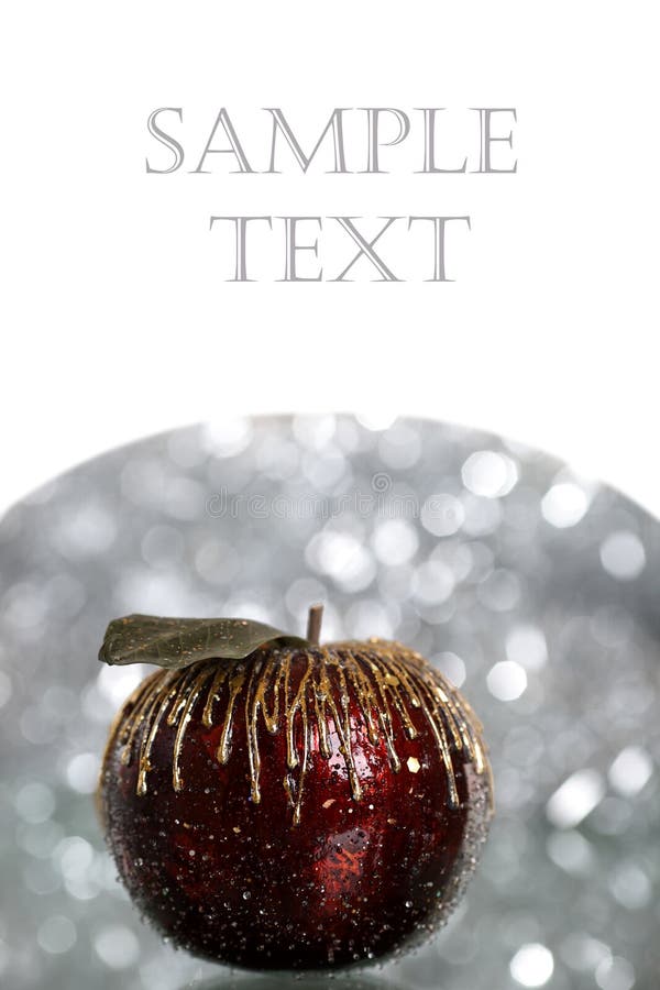Christmas apple stock image. Image of holidays, ornament - 17014571
