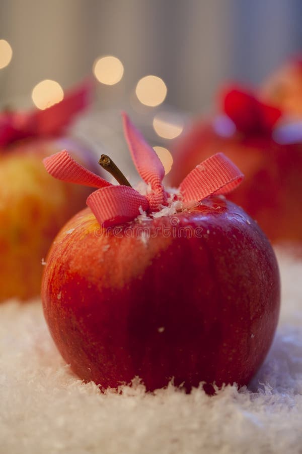 Christmas apples stock photo. Image of season, apple - 16301410