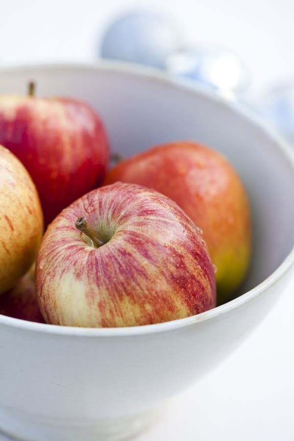 Christmas apples stock image. Image of still, festive - 25904137