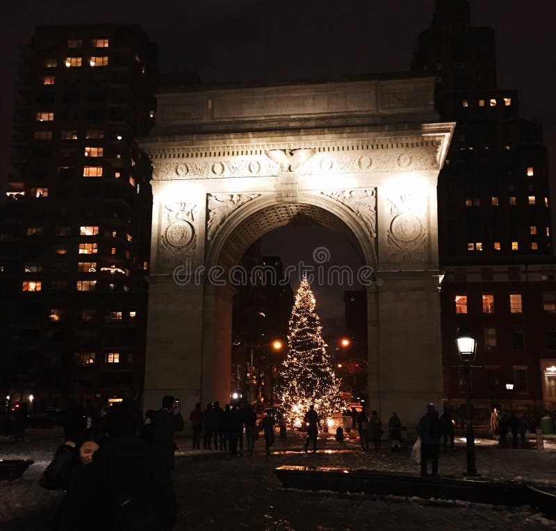Christmas Arch editorial photo. Image of christmas, arch - 82892586