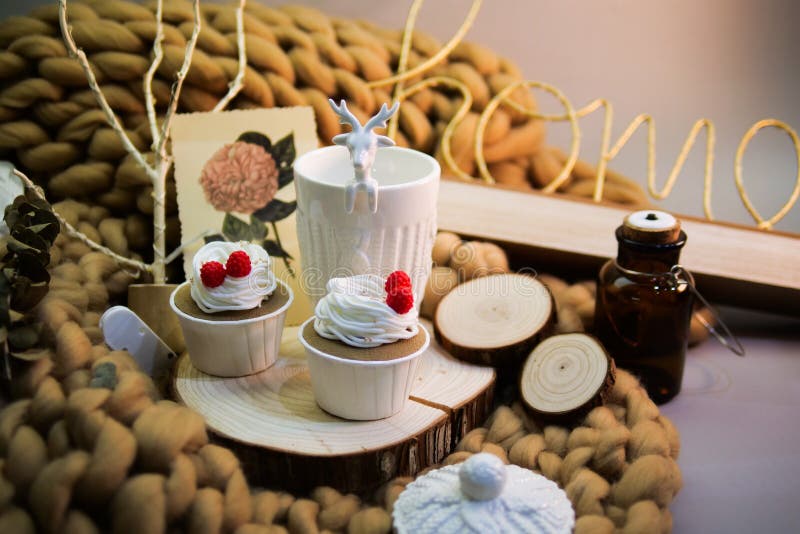 A Christmas atmosphere stock photo. Image of aroma, dessert - 153173440