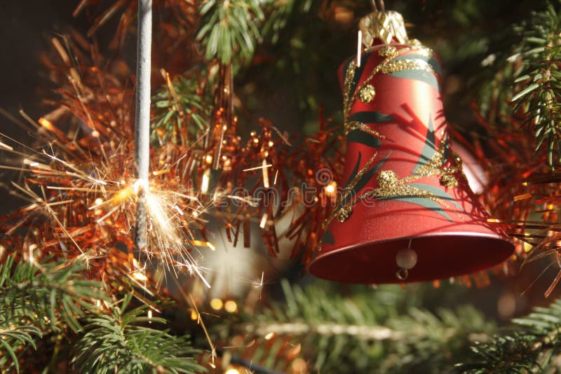 Christmas atmosphere stock image. Image of abstract, bright - 44500099