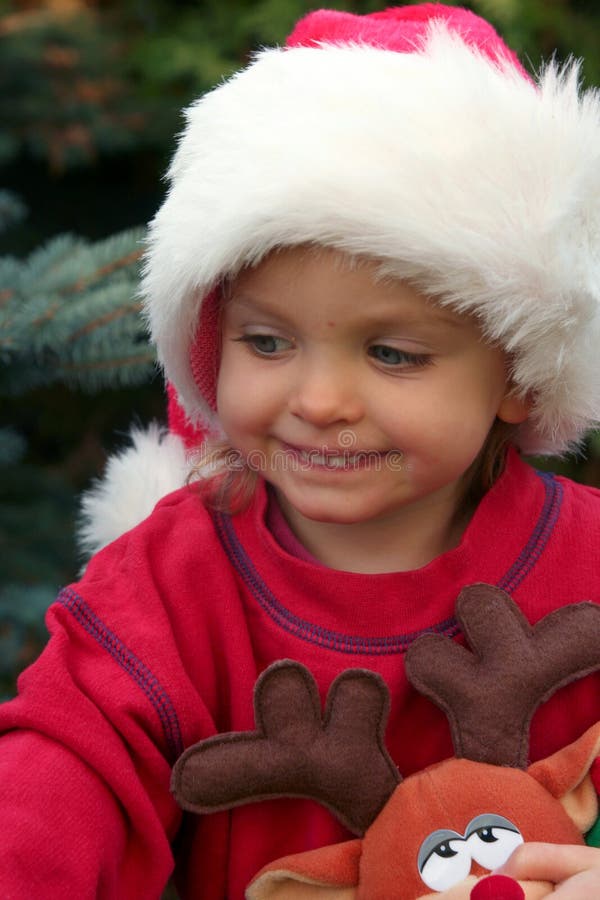 Christmas baby stock image. Image of father, december - 1597619