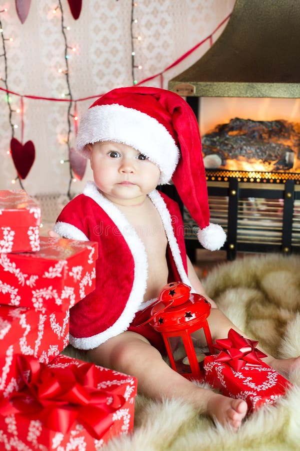 CHristmas baby stock photo. Image of christmas, list - 28238880