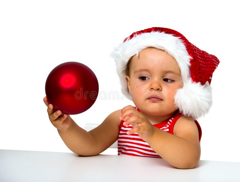 Christmas baby stock image. Image of beauty, holiday - 32788695