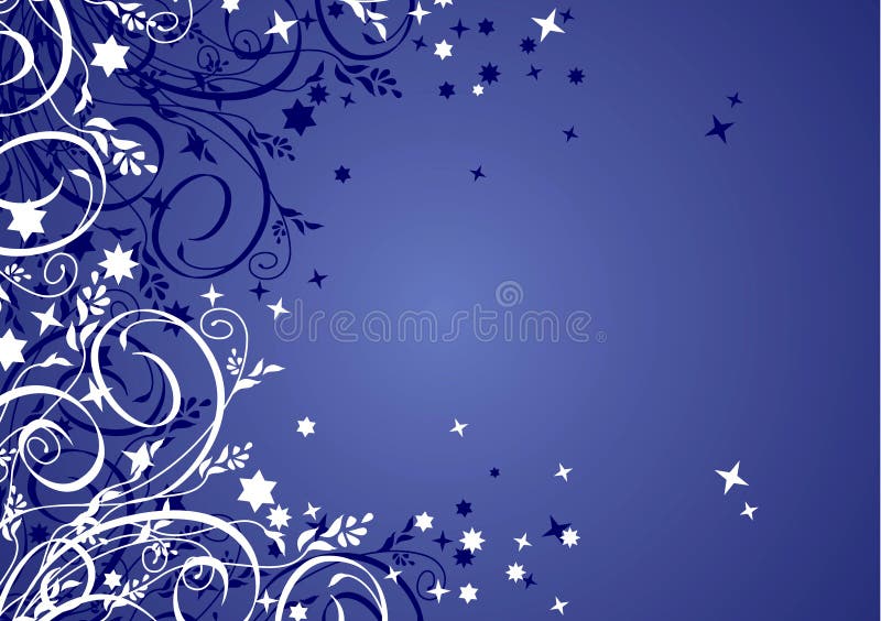 Star Gold Blue Night Banner Stock Vector - Illustration of diamond ...