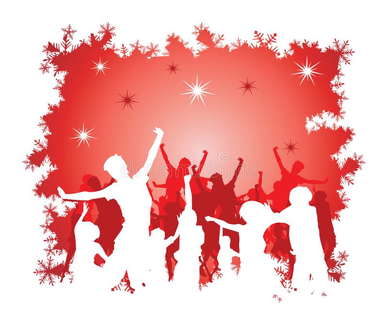 Christmas party background stock vector. Illustration of nightlife ...