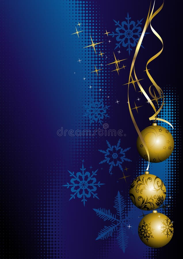 Christmas Ball with Curly Ribbon Stock Vector - Illustration of ...