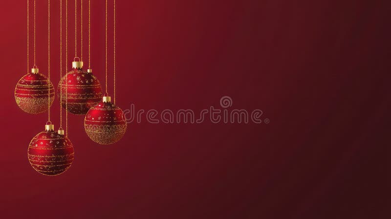 Christmas Background Banner Stock Illustration - Illustration of ...