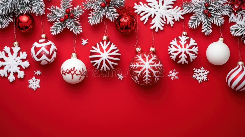 Christmas Background Banner Stock Illustration - Illustration of ...