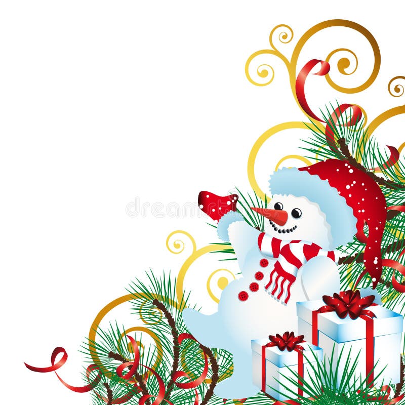 Christmas Background with Filigree Balls Stock Vector - Illustration of ...
