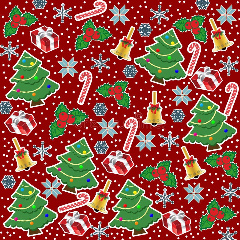 Christmas background stock vector. Illustration of background - 46252279