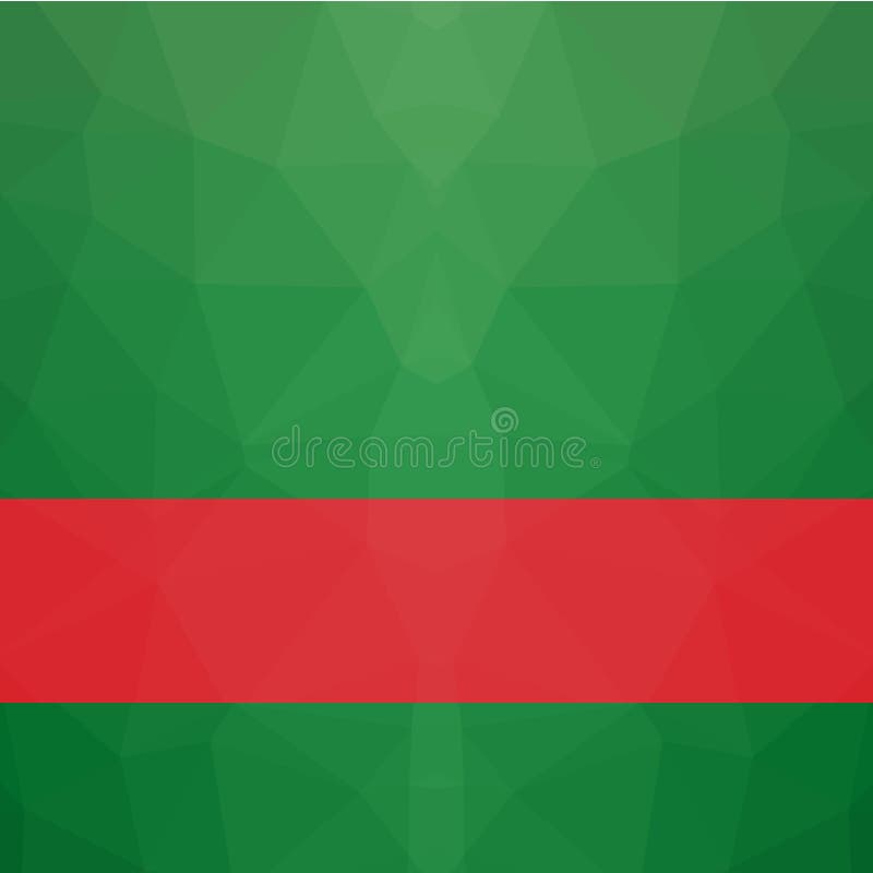Christmas Background Green Polygon Texture, Vector Stock Vector ...