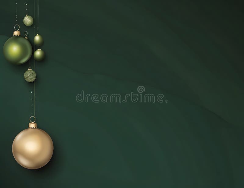 A Minimal Christmas Background with Simple Style Stock Illustration ...