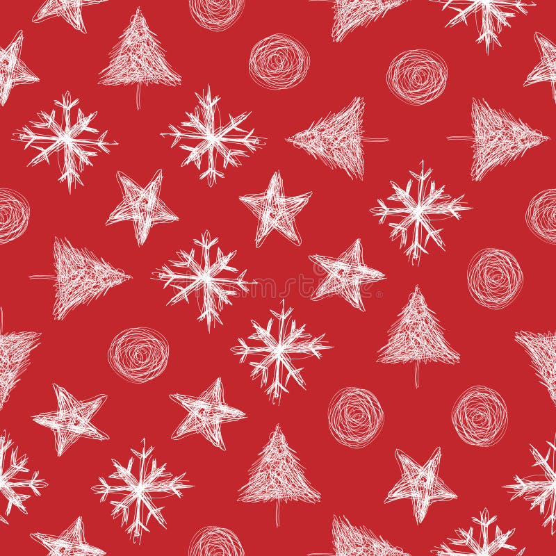 Christmas Background Pattern Stock Vector - Illustration of hope ...