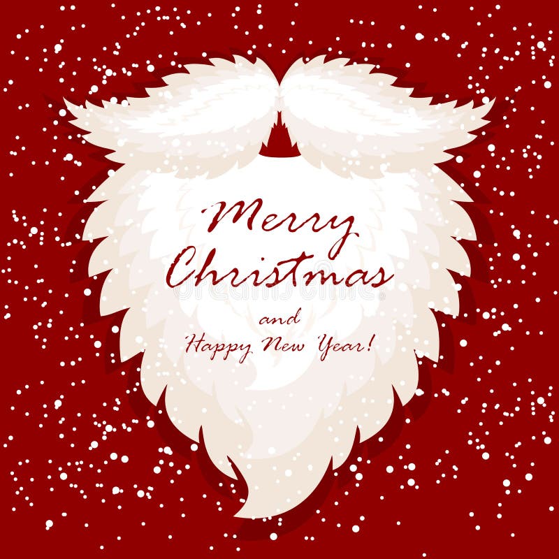 Santas Beard Snow Background Stock Illustrations – 198 Santas Beard ...