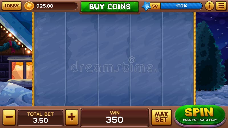 Background for slots game stock vector. Illustration of shiny - 106328053