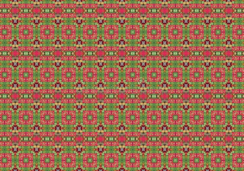 Christmas Background Tile Red Green and White Color Illustration Stock ...
