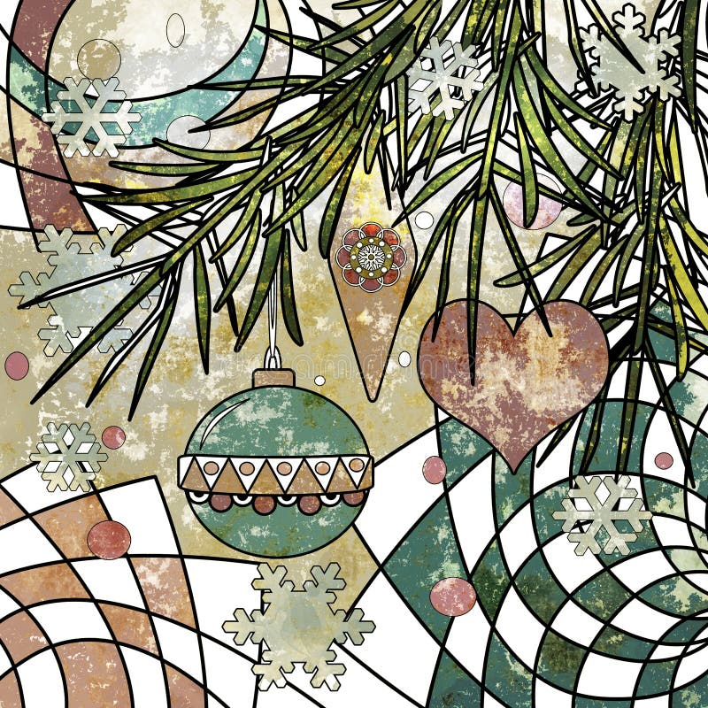 Vitrage drawing stock image. Image of color, handicraft - 9912179