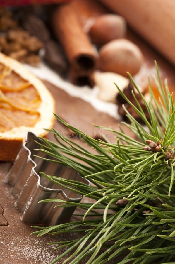 Christmas baking stock image. Image of clove, holiday - 21616179
